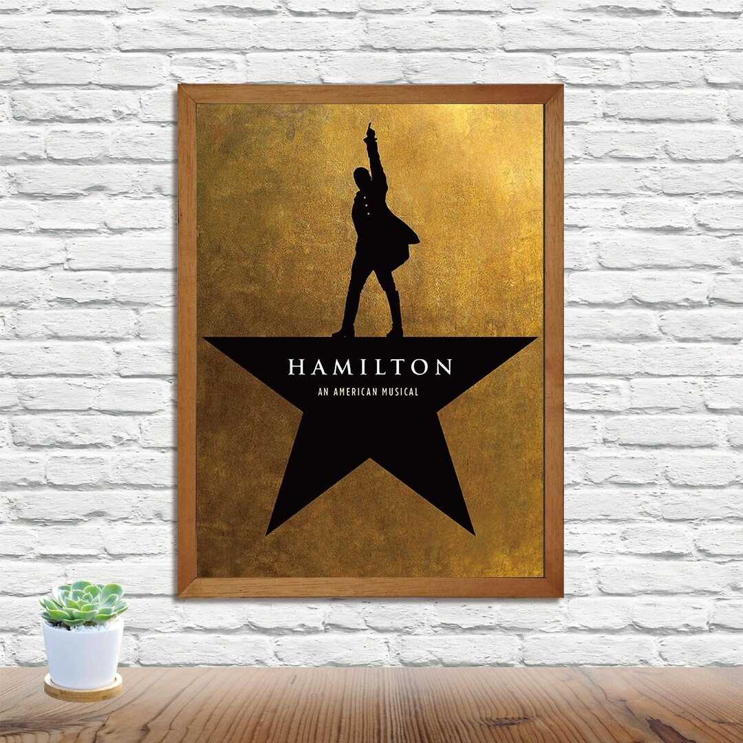 Hamilton Movie Poster,vintage Retro Print,wall Art Print,minimalist ...