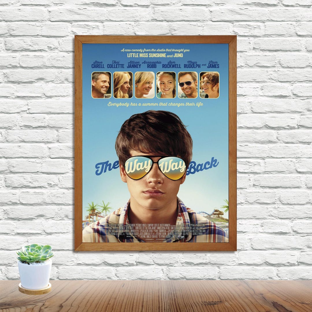 The Way Way Back Movie Poster, Vintage Retro Canvas Print - Etsy Canada