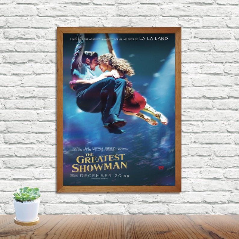 The Greatest Showman Movie Poster, Vintage Retro Wall Art - Etsy