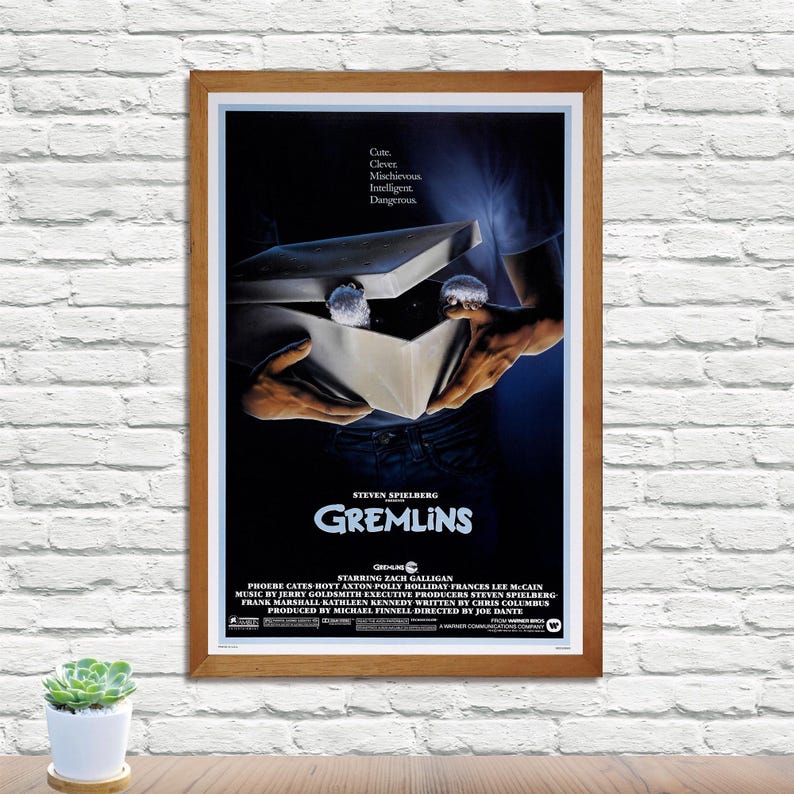 Gremlins Classic Movie Poster,vintage Retro Print,wall Art Print,home ...