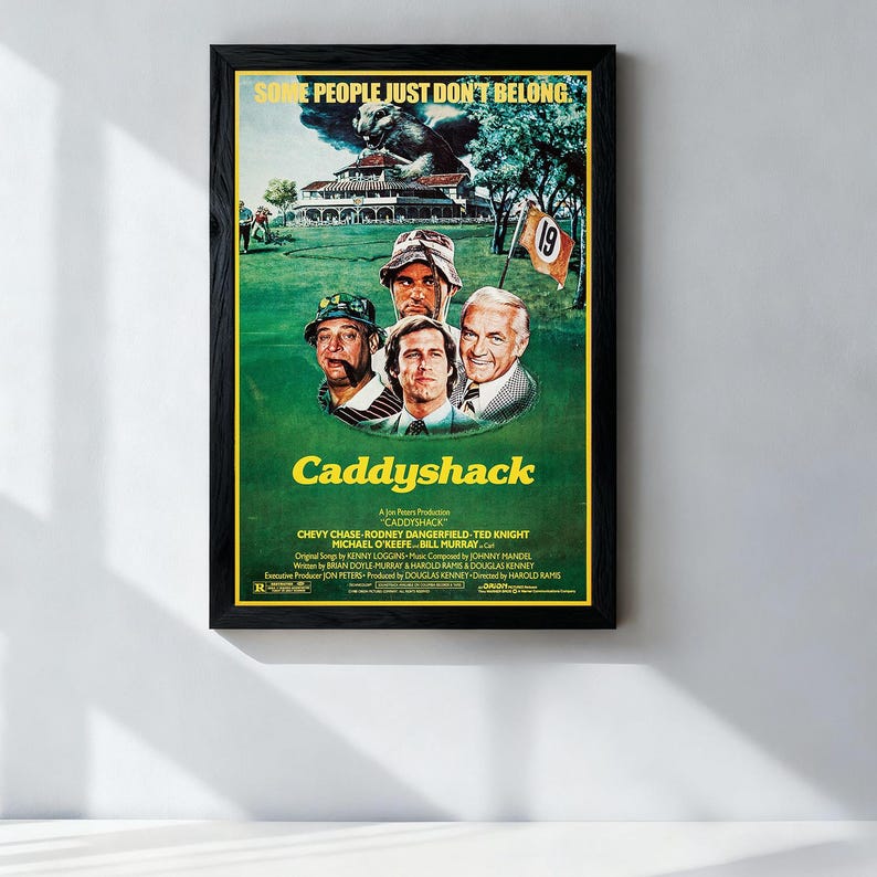 Caddyshack Movie Poster,vintage Poster,print Poster,wall Decor Print ...
