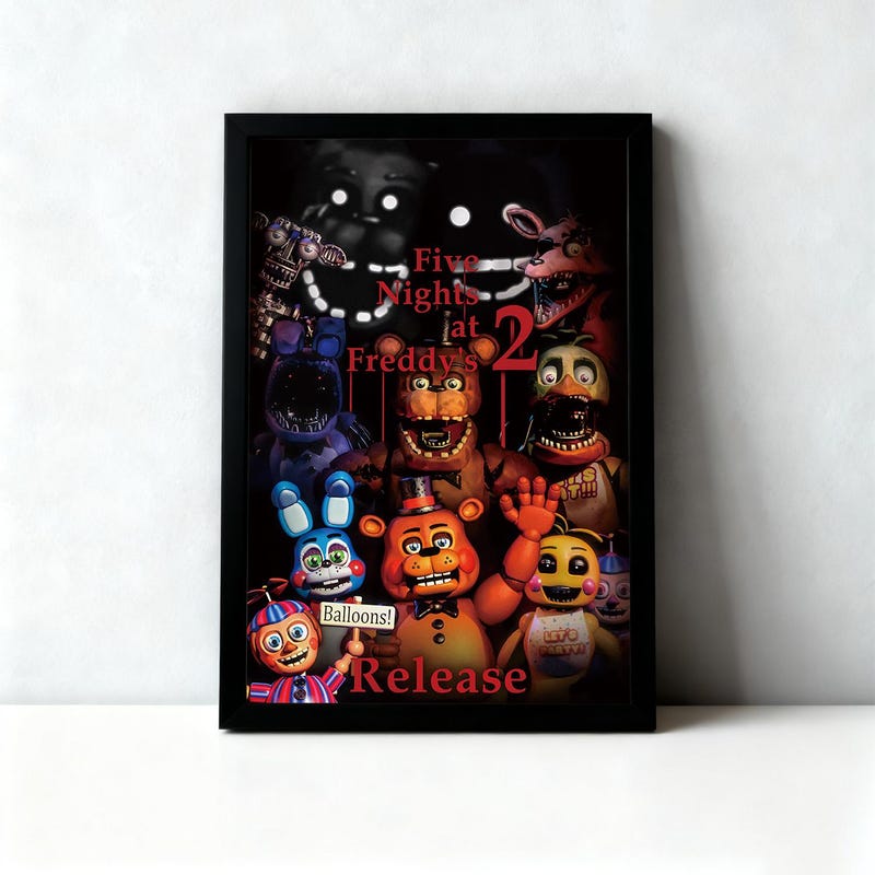 Five Nights at Freddys 2 Poster - Etsy