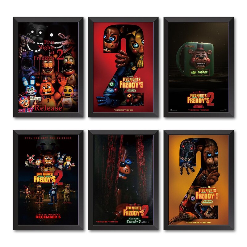 Five Nights Freddys 2 Poster - Etsy