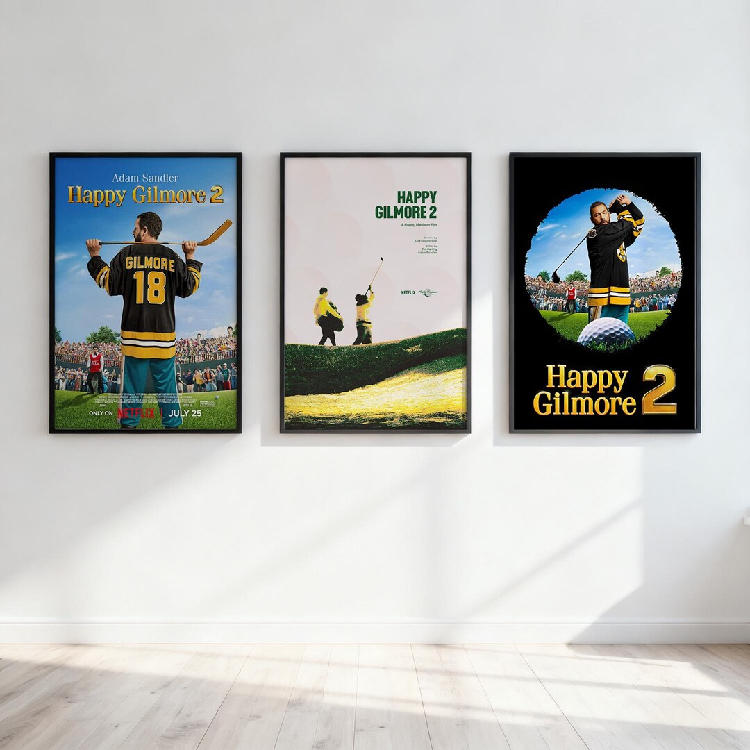 Happy Gilmore 2 Movie Poster,vintage Poster,print Poster,wall Decor ...