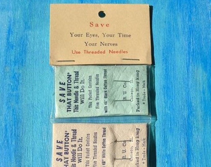 Vintage Unopened "five Pack" of Five Threaded Needle Books - Etsy