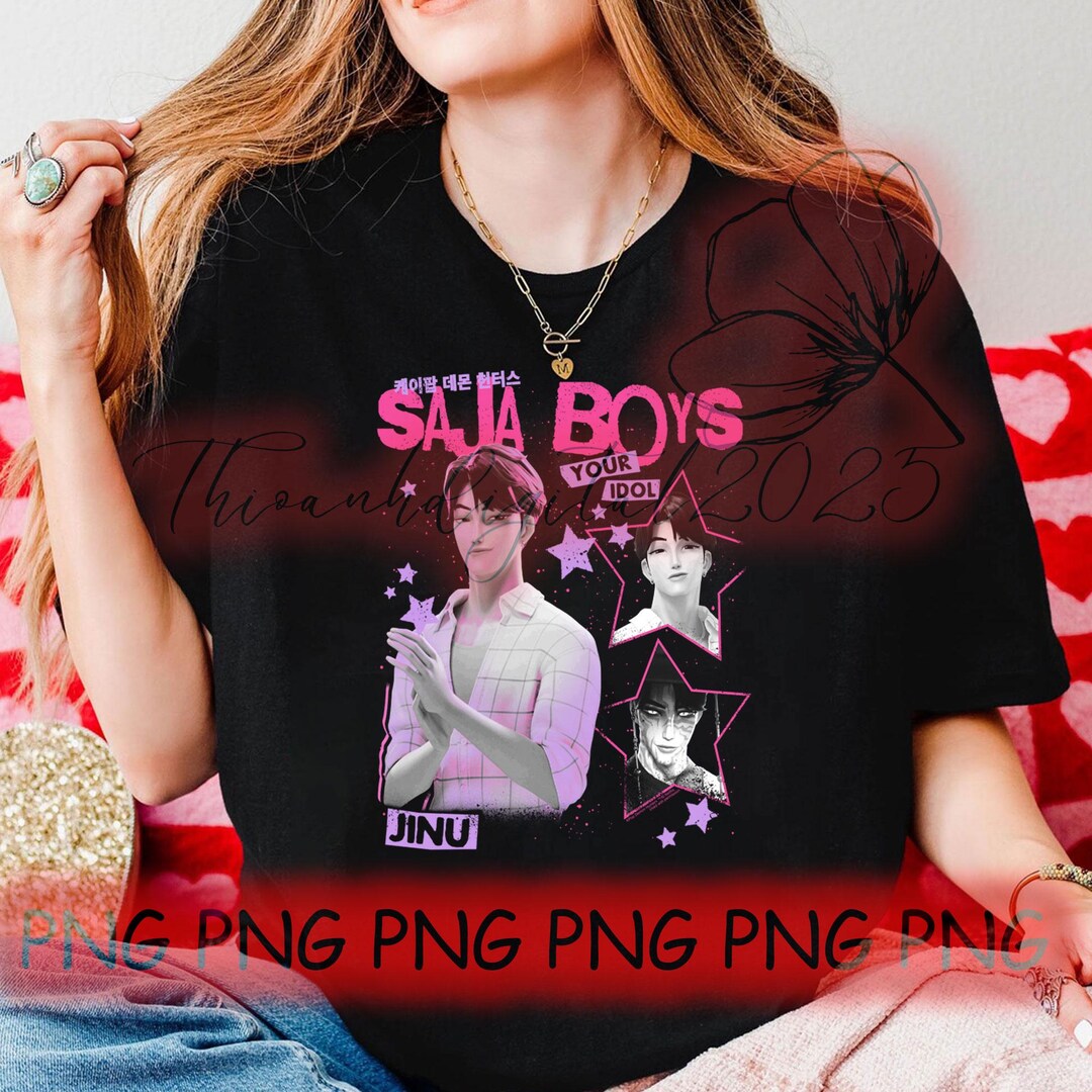 Halloween Saja Boys Your Idol Jinu PNG - Etsy UK