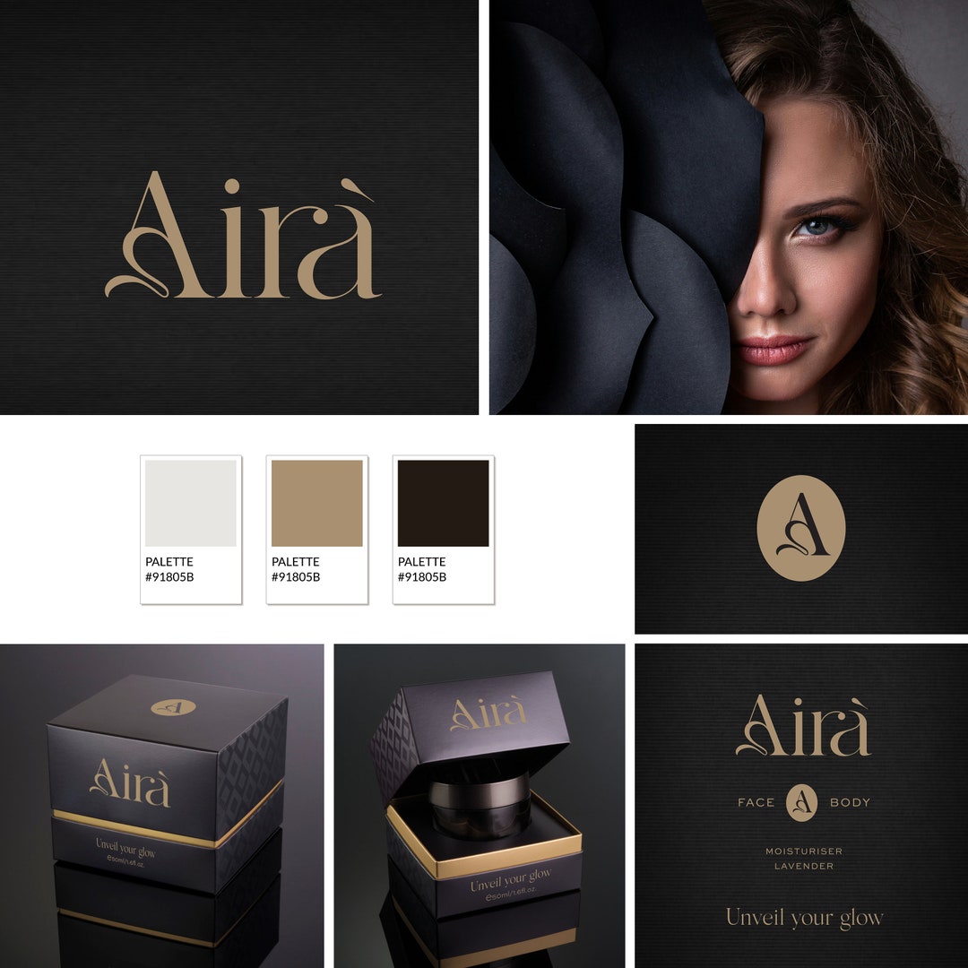 Custom Logo Design, Full Branding Package, Luxury Brand Design, Custom ...