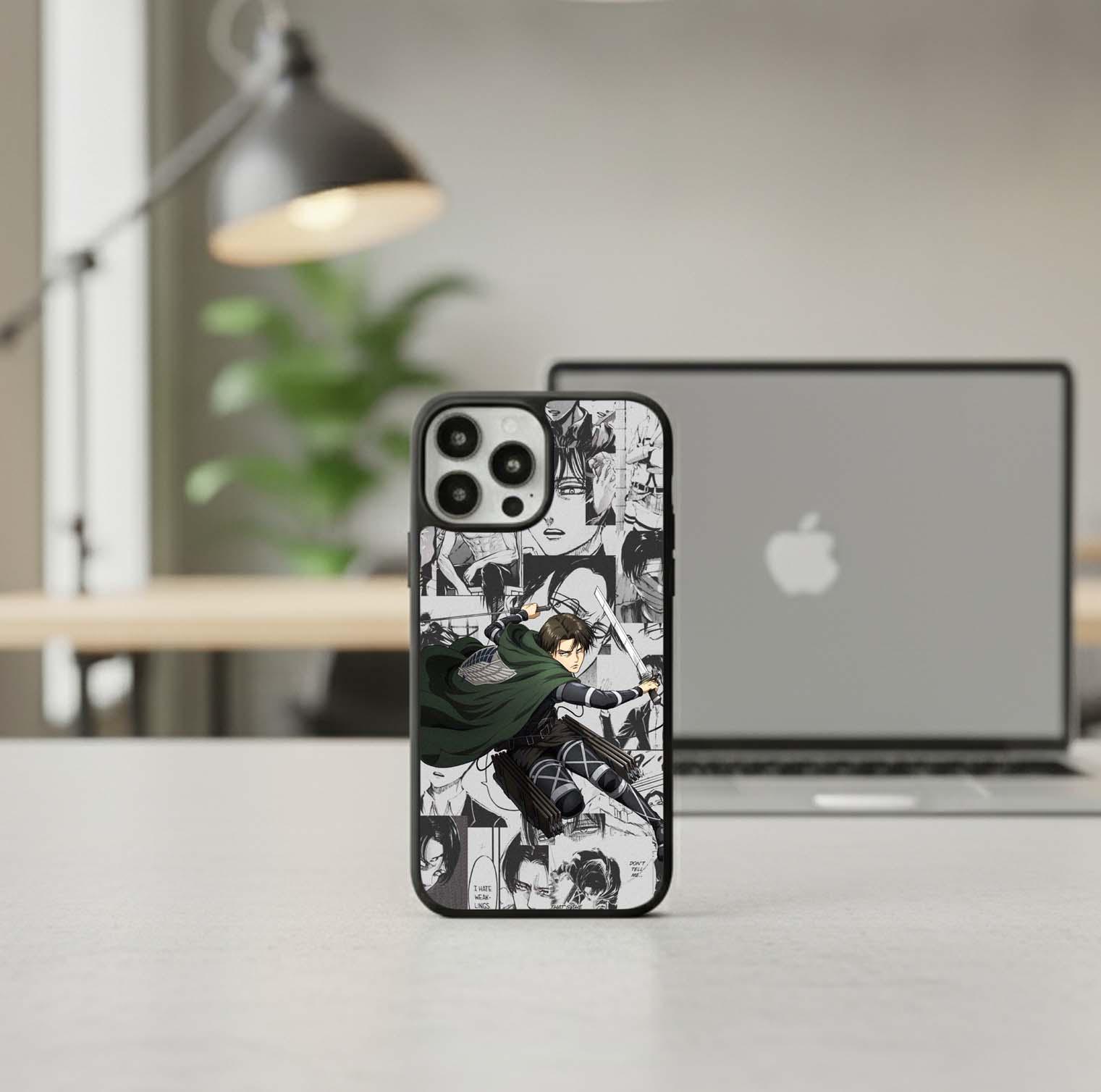 Levi Ackerman Phone Case Attack on Titan AOT Manga Cover for iPhone 17 ...