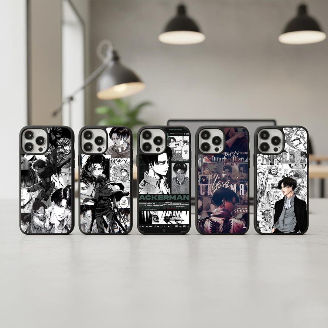 Levi Ackerman Phone Case Attack on Titan AOT Manga Cover for iPhone 17 ...