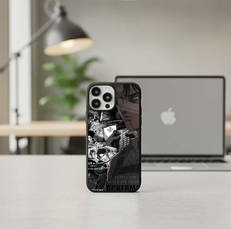 Levi Ackerman Phone Case Attack on Titan AOT Manga Cover for iPhone 17 ...