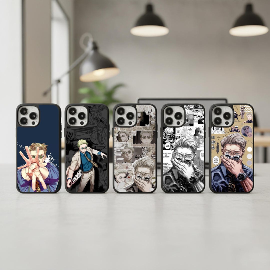 Kento Nanami Rubber Phone Case, Anime Cover - Etsy