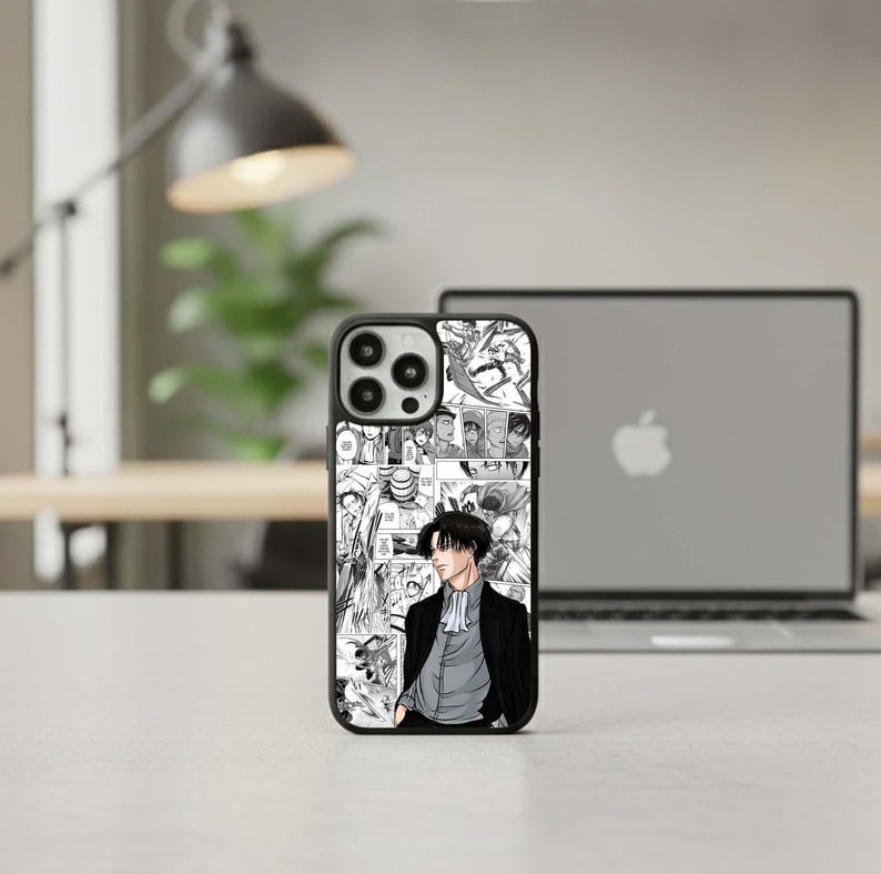 Levi Ackerman Phone Case Attack on Titan AOT Manga Cover for iPhone 17 ...