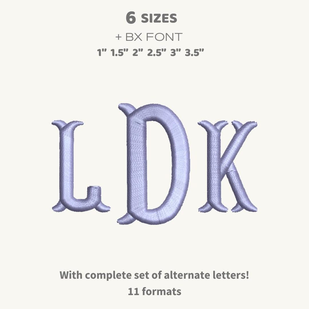 Fishtail Satin Alphabet Font, Fishtail Embroidery, Fishtail Monogram ...