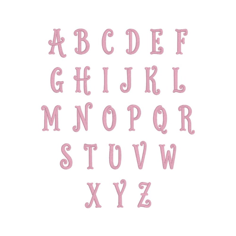 Magical Thread Embroidery Font, Scroll Font, Baby Embroidery Font, Boys ...