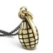 Grenade Necklace - Bronze Hand Grenade Pendant - Etsy