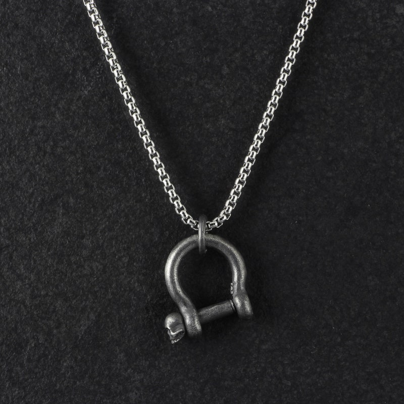 Silver Shackle - Etsy