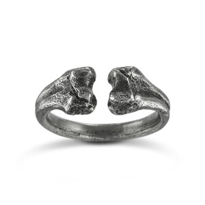 Femur Bone Ring - Antique Silver Femur Bone Ring - Etsy