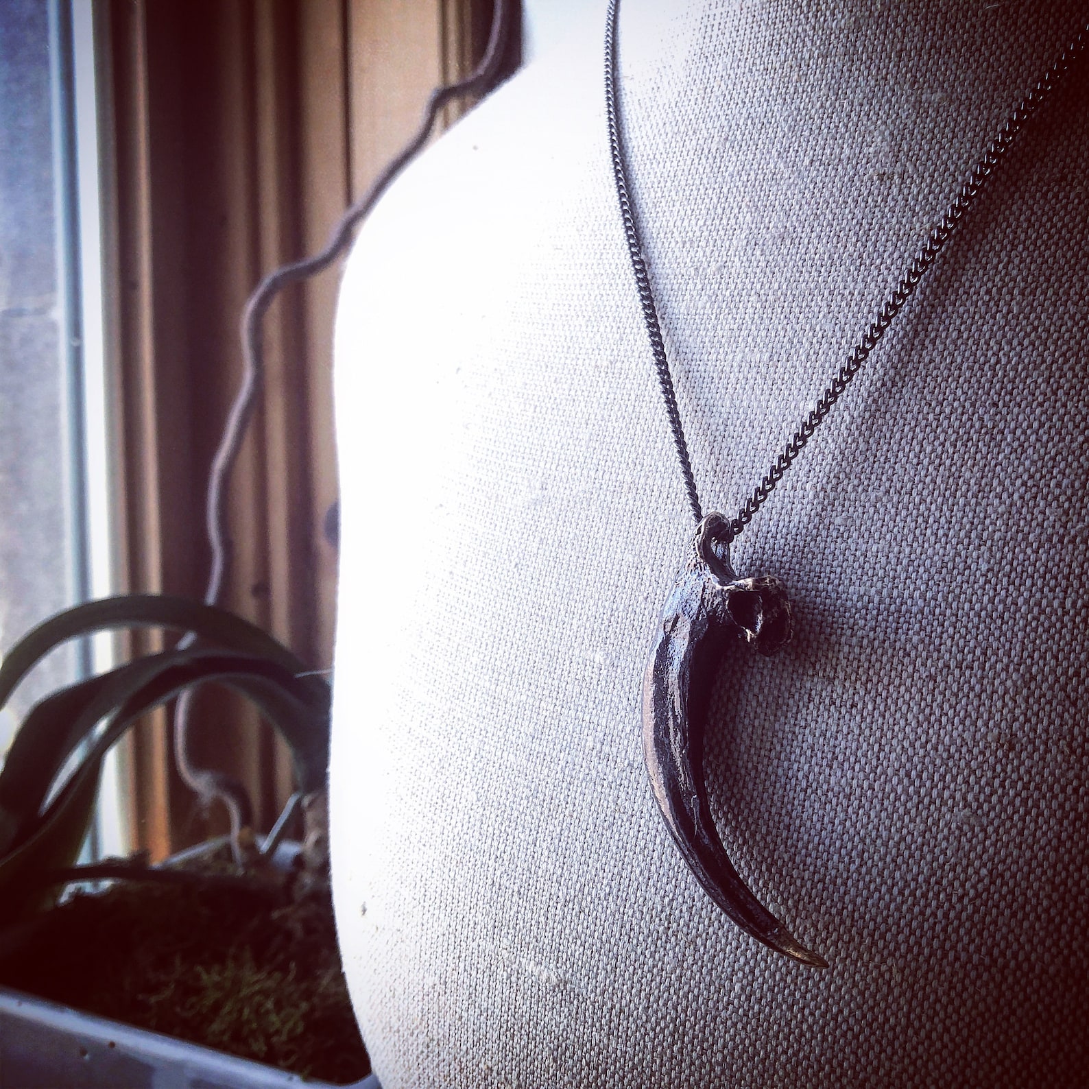 Harpy Eagle Talon - Bronze Eagle Talon Pendant - Raptor Talon Pendant ...