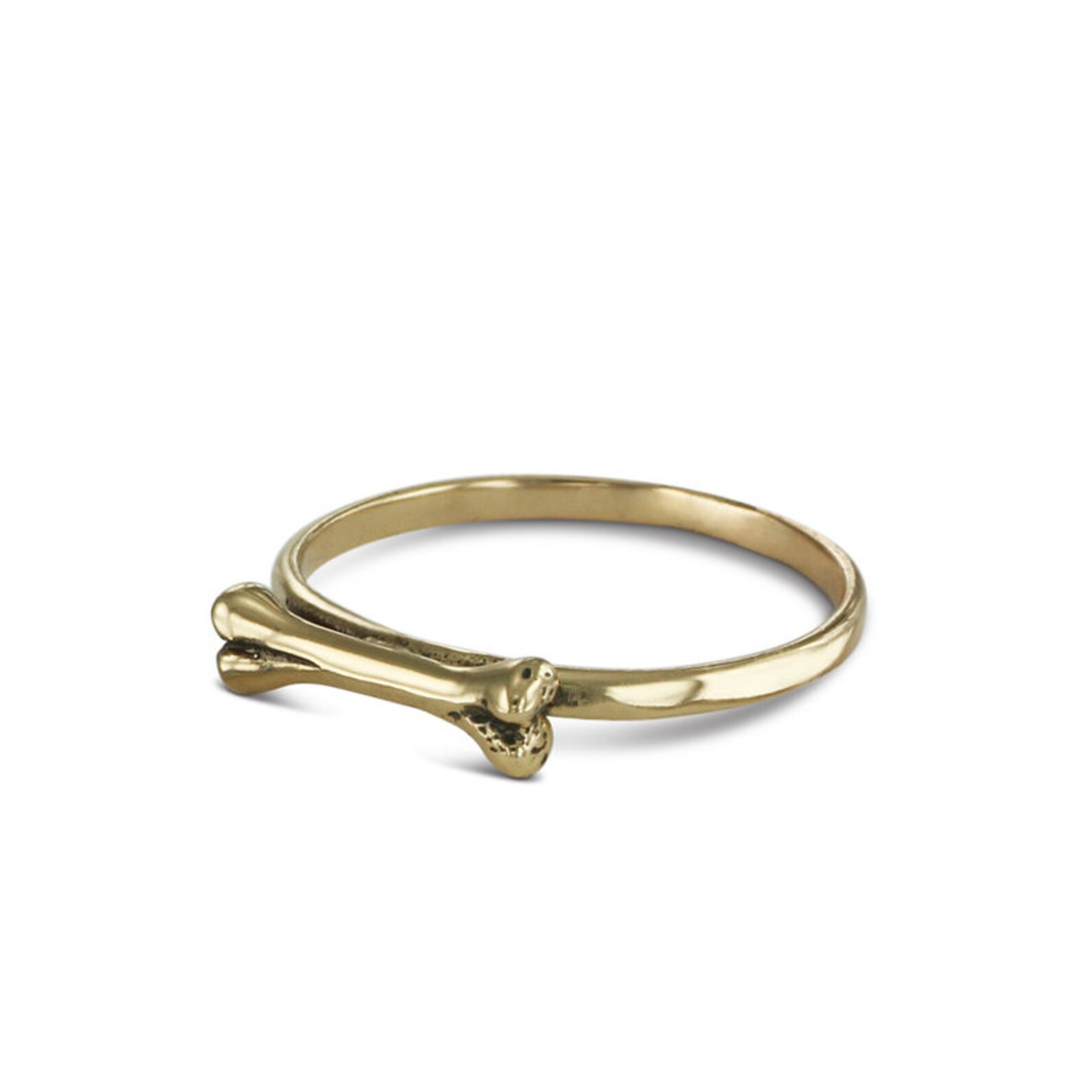 Bone Stacking Ring Bronze Femur Bone Stacking Ring - Etsy