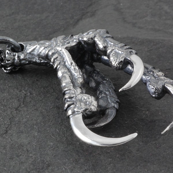 Silver Crow - Etsy