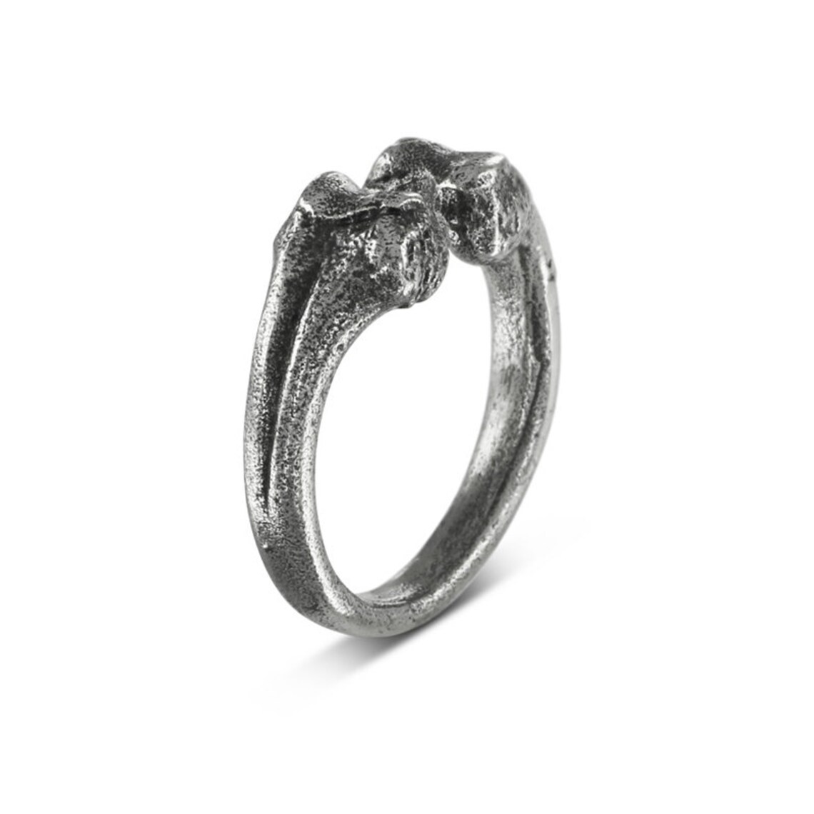 Femur Bone Ring Antique Silver Femur Bone Ring | Etsy