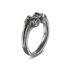 Femur Bone Ring - Antique Silver Femur Bone Ring - Etsy