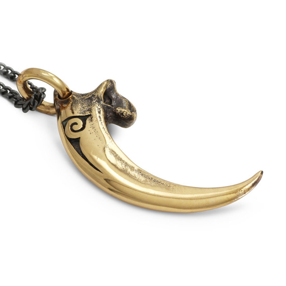 Bald Eagle Talon Necklace Bronze Eagle Talon Pendant - Etsy