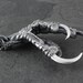 Crow Claw Necklace Sterling Silver Crow Foot Pendant Bird - Etsy