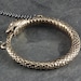 Ouroboros Necklace Bronze Ouroboros Pendant Snake Necklace - Etsy