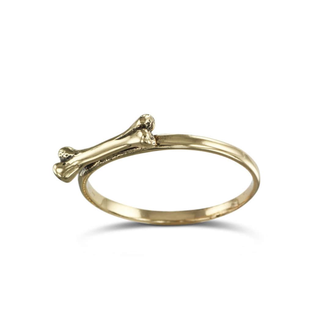 Bone Stacking Ring - Bronze Femur Bone Stacking Ring - Etsy