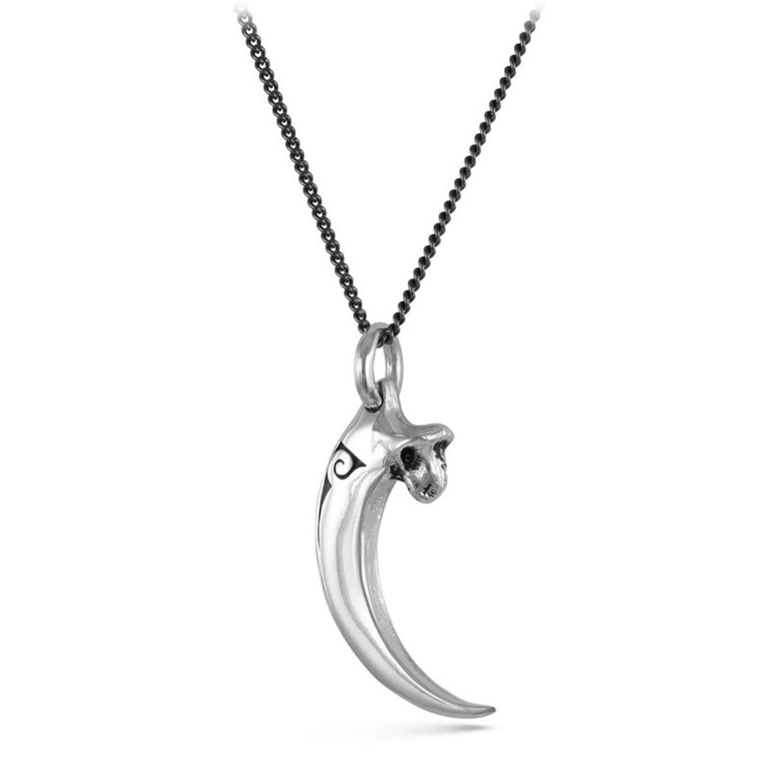 Eagle Talon Necklace Antique Silver Bald Eagle Talon Pendant - Etsy