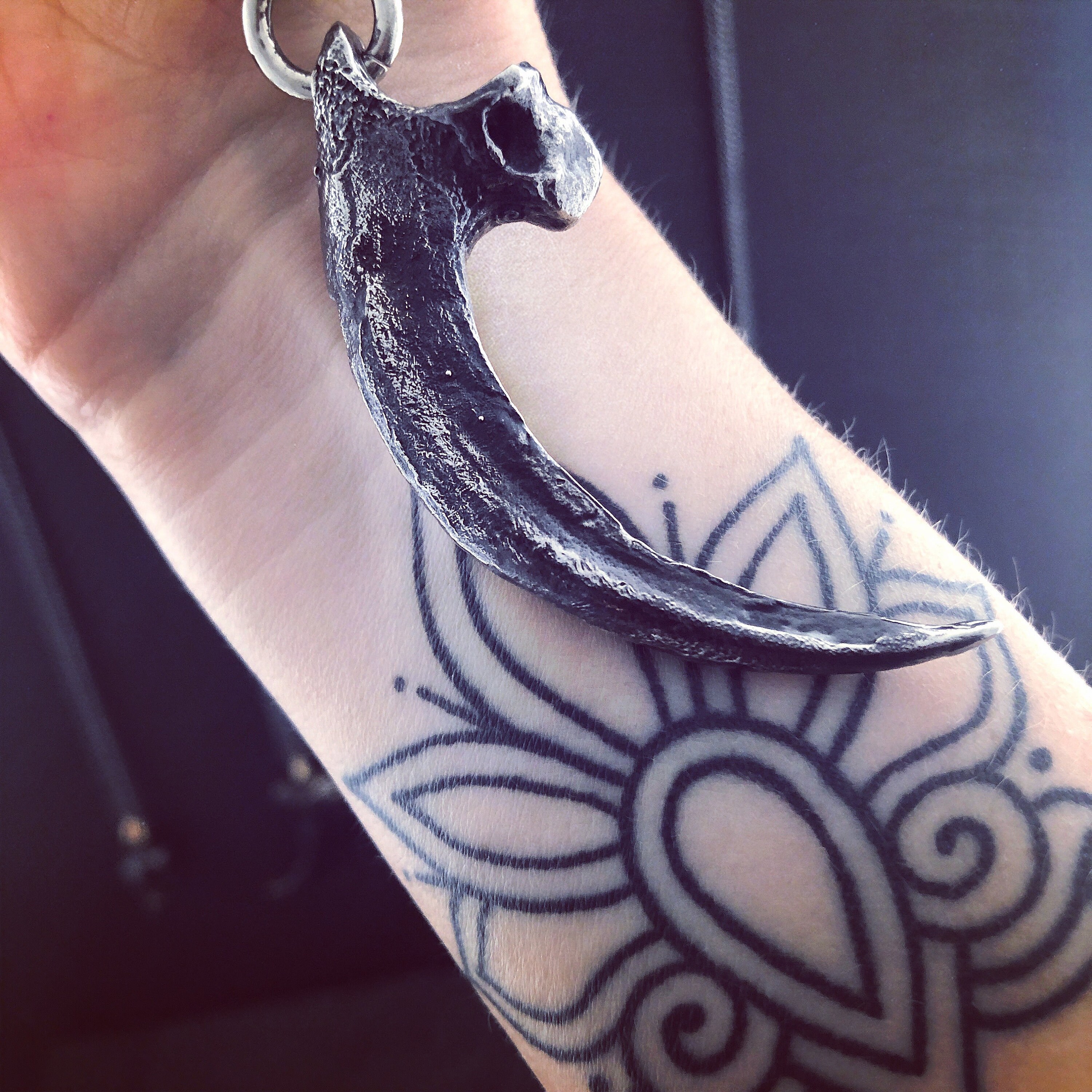 Harpy Eagle Talon - Bronze Eagle Talon Pendant - Raptor Talon Pendant ...