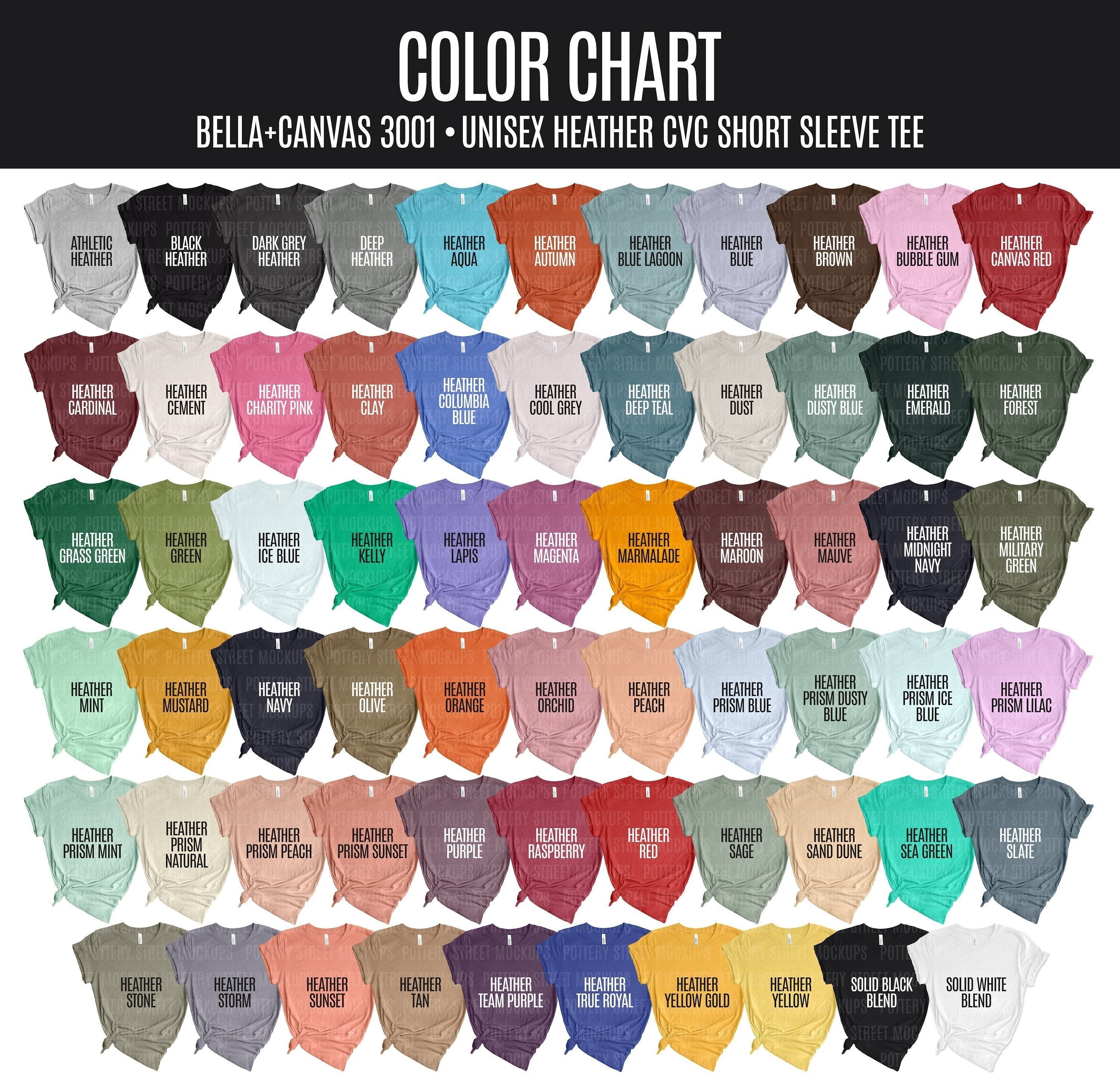 Digital Drawing & Illustration Art & Collectibles CVC Heather Colors 4 ...