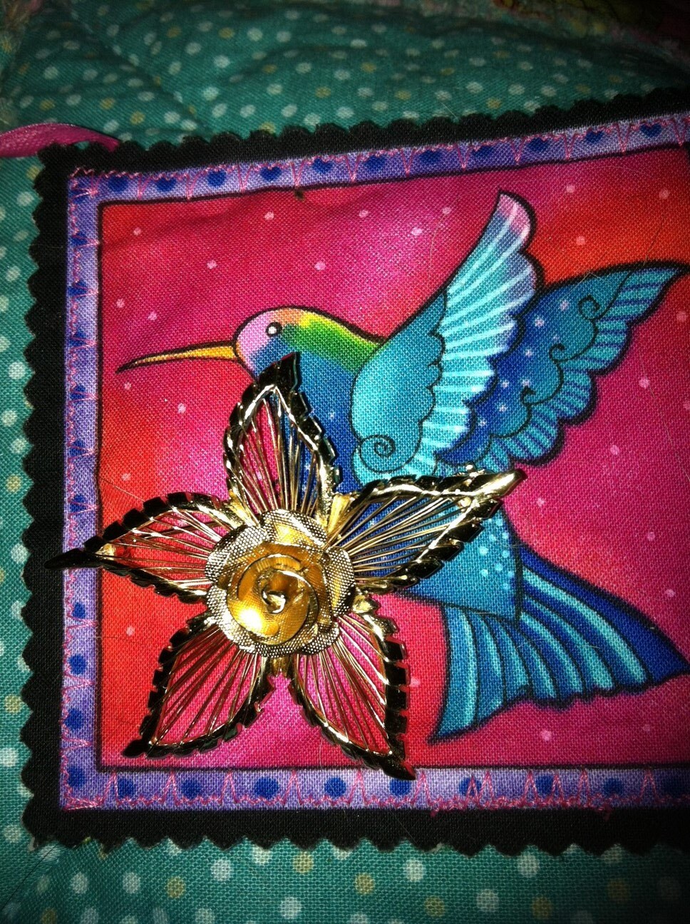 Gold Flower Pin Rose Brooch Spring Flower Jewelry Gold Flower Brooch ...