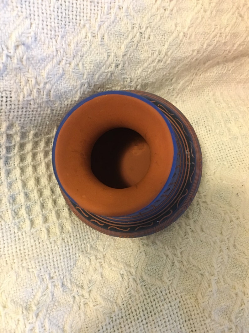 Navajo Pottery Vase Vintage Native American Terra Cotta Clay | Etsy