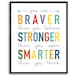 PRINTABLE Winnie the Pooh Quote You Are Braver Than You Believe for ...