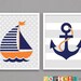 Printable Nautical Wall Art for Kids Nursery, Play Room or Bedroom ...