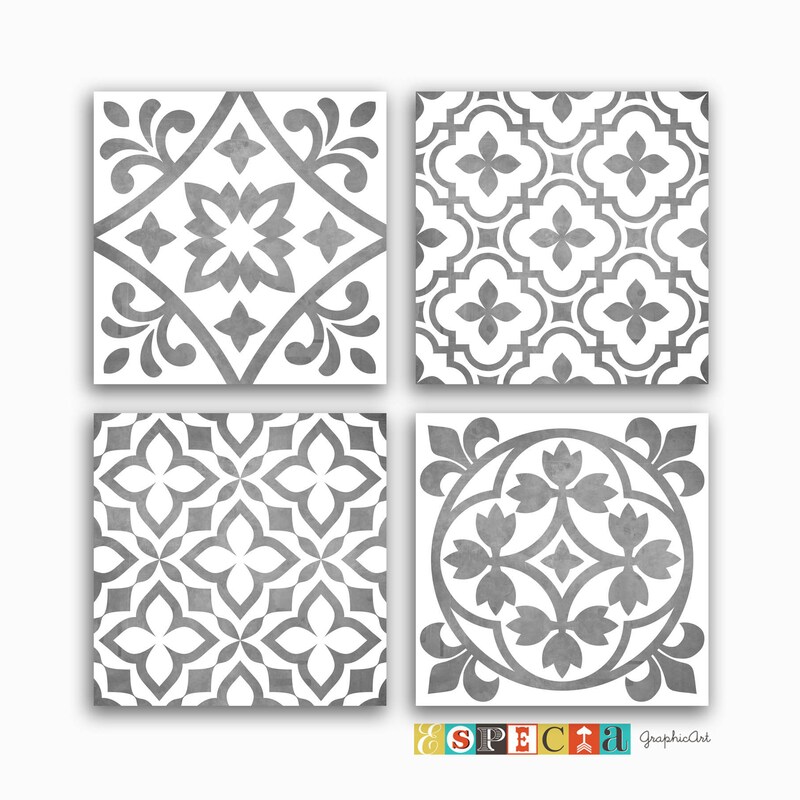 Tile Stencil 8x8 - Etsy