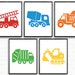 Vehicles Printable Wall Art for DIY Transportation Theme Playroom or ...