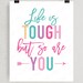 Life is Tough but so Are You Printable Wall Art – Motivational Quote ...