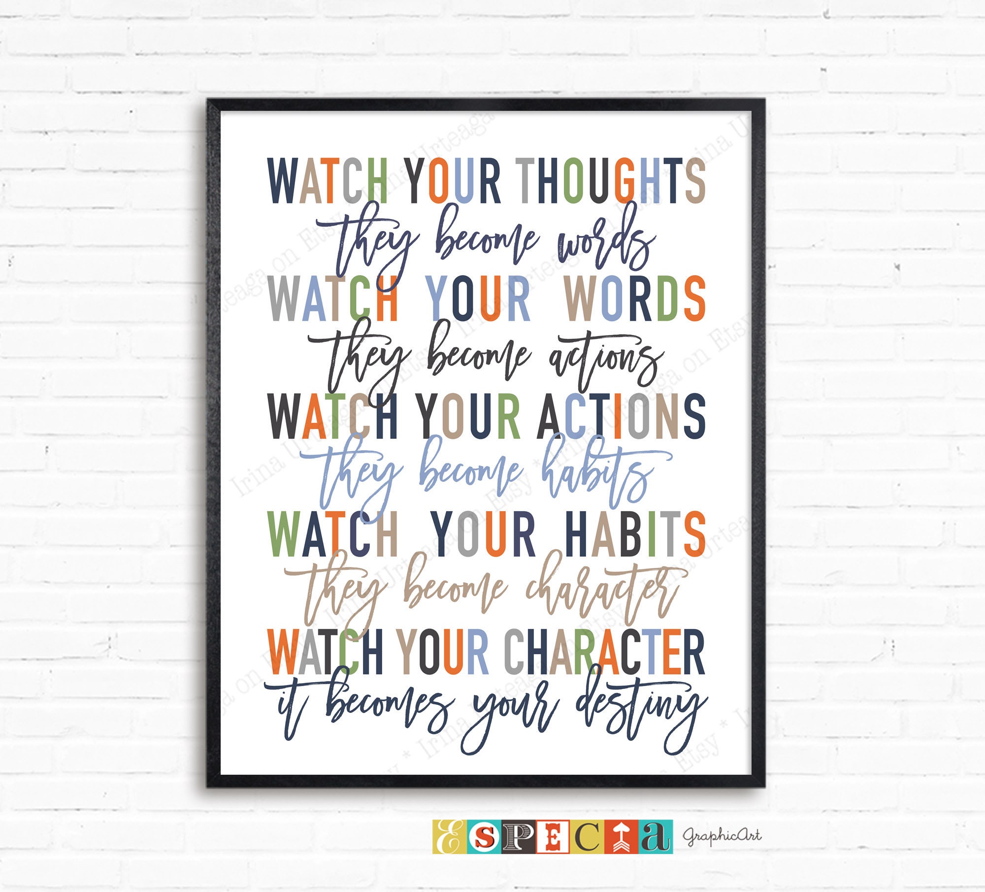 Your Destiny Inspirational Quote Wall Art Printable Poster - Etsy