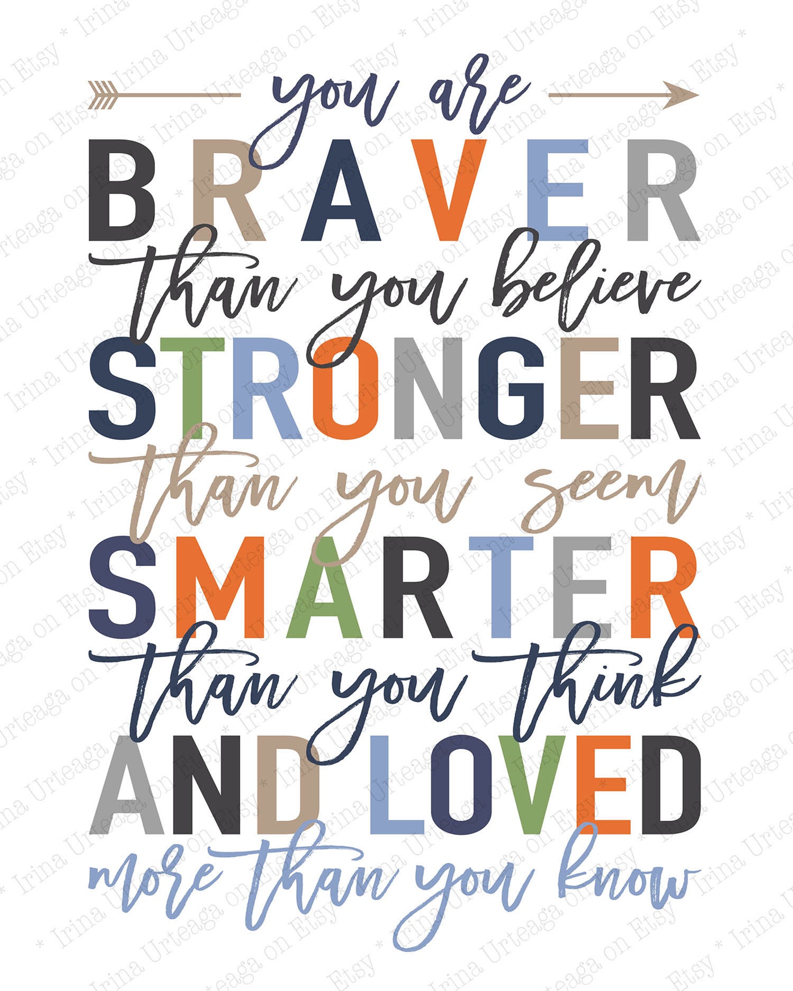 You Are Braver Than You Believe, Stronger Than You Seem, Smarter Than ...