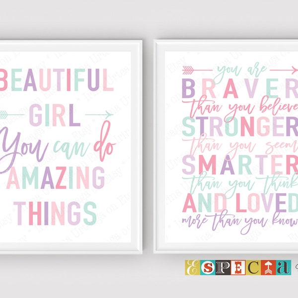 Teen Girl Wall Art - Etsy