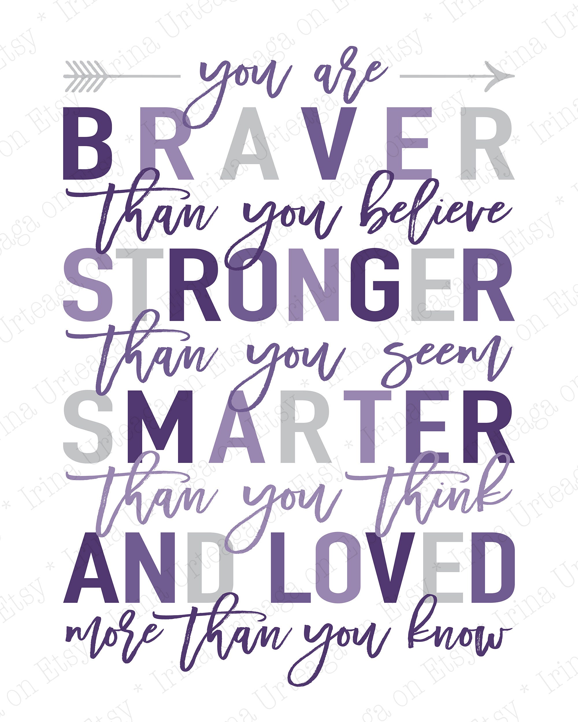 You Can Do Amazing Things Printable Posters DIY Girl Room | Etsy