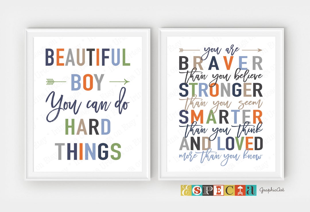 Downloadable Prints for DIY Homeschool Room, Boy Nursery or Bedroom ...