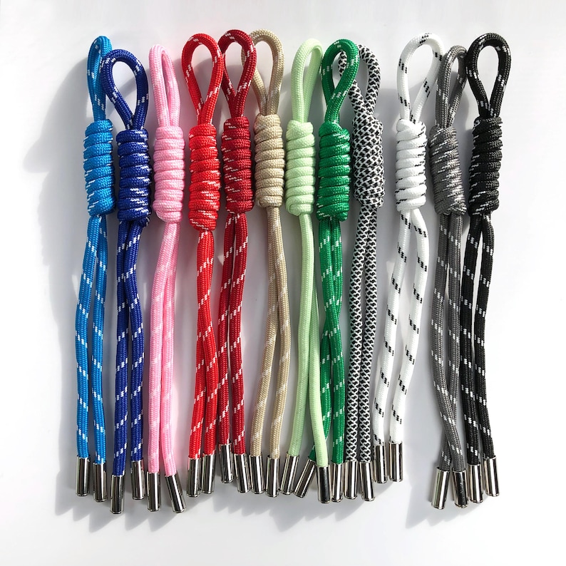 Braided Rope Bag Charm Keychain, Cord Handbag Charms for Purse, Bag ...