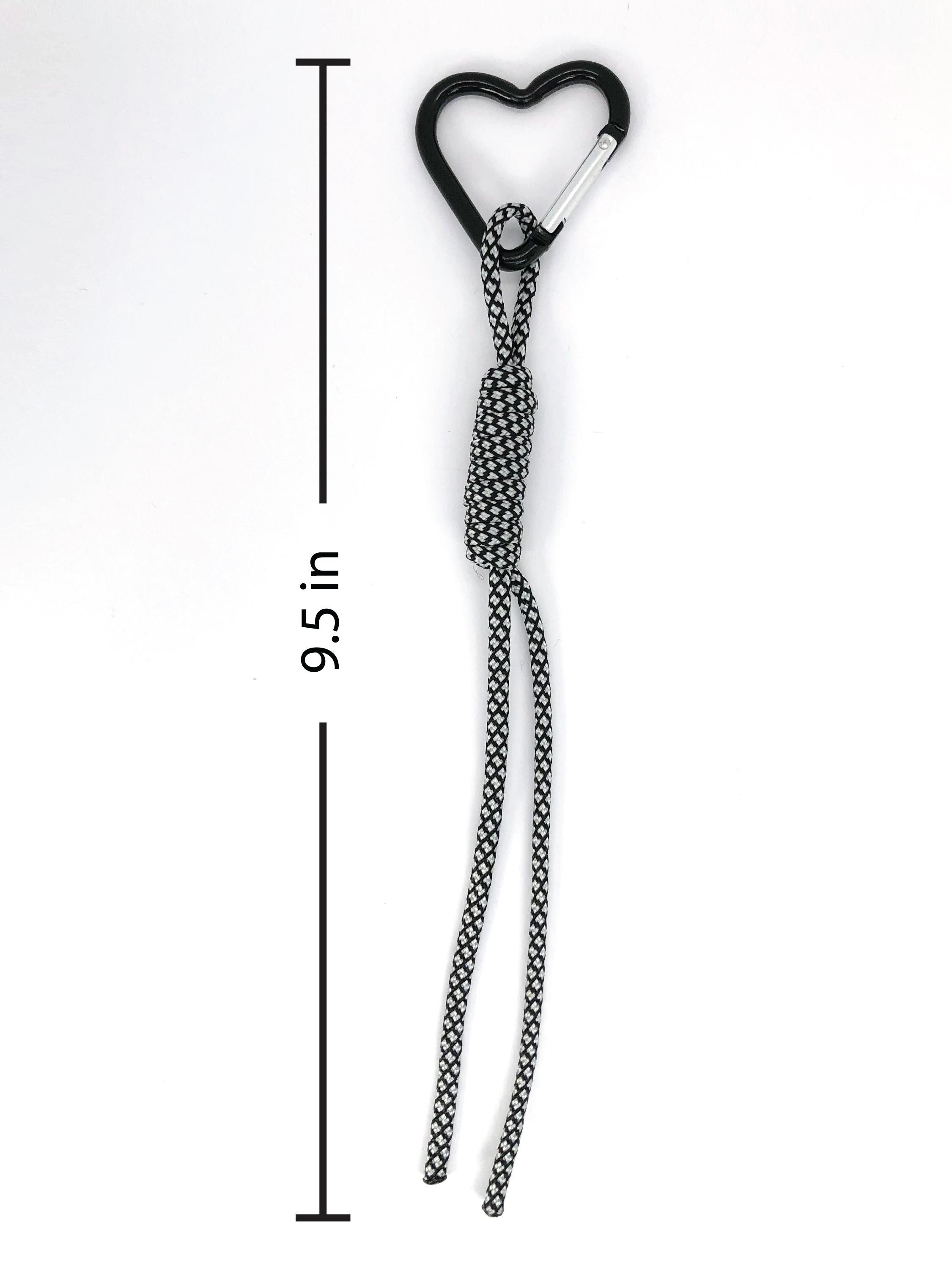 Simple Rope Bag Charm Keychain, Cord Charms for Purse or Handbag ...