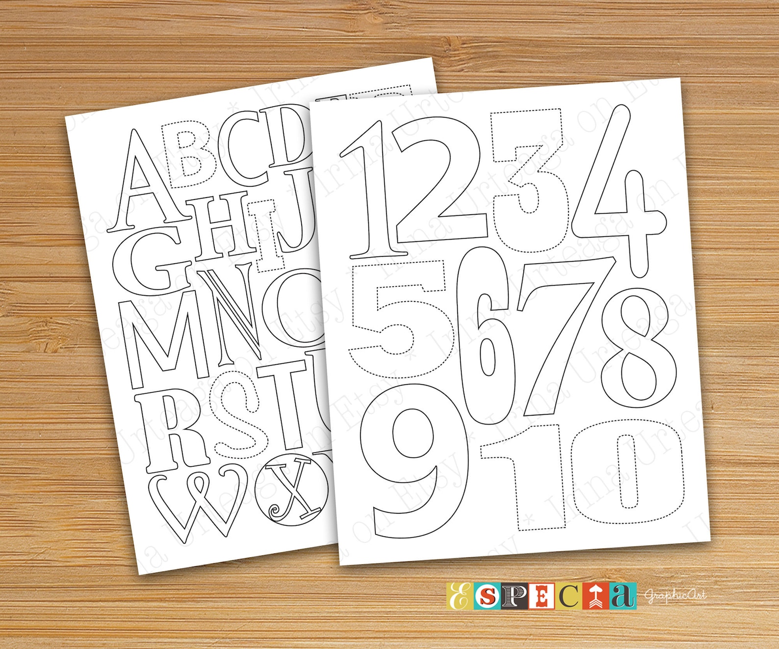 Printable Alphabet Coloring Poster for Kids Entertainment, DIY Letters ...