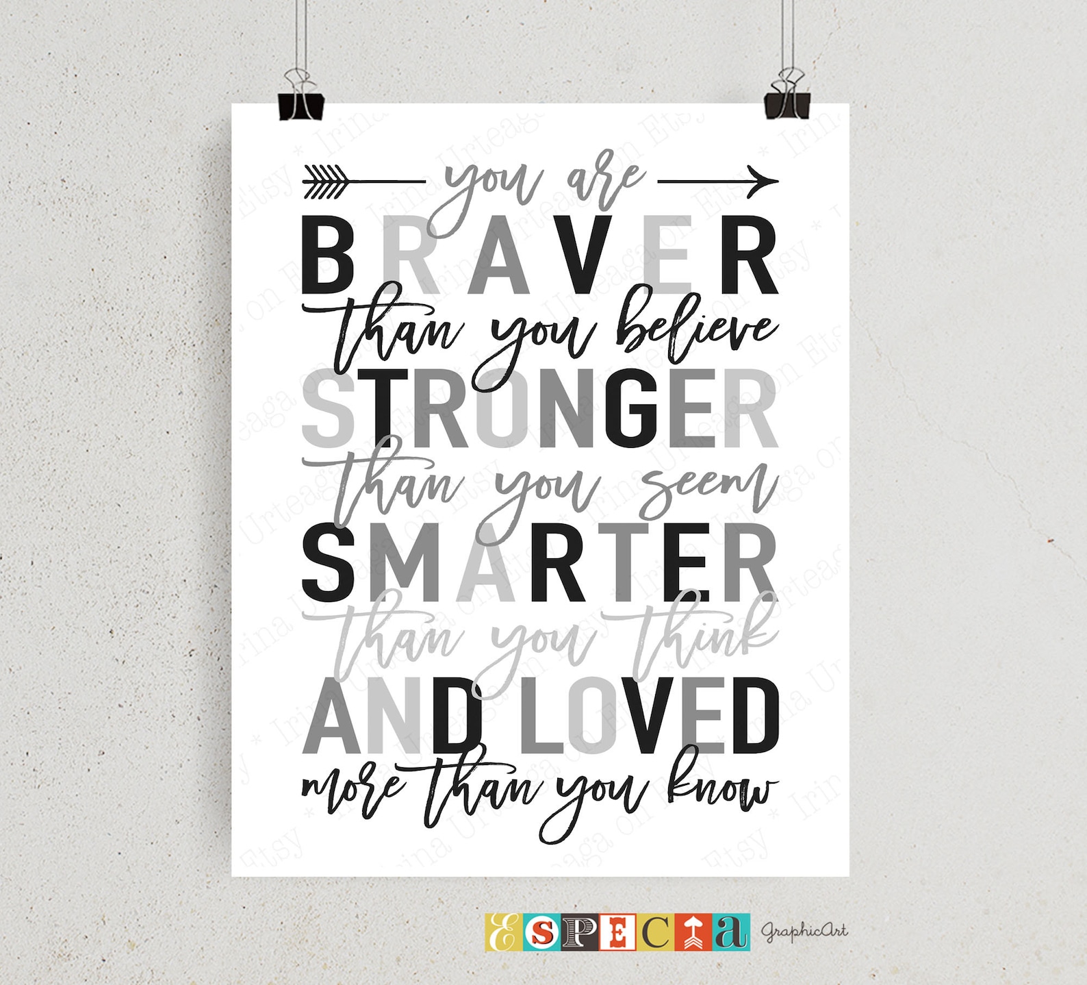 You Are Braver Than You Believe, Stronger Than You Seem, Smarter Than ...