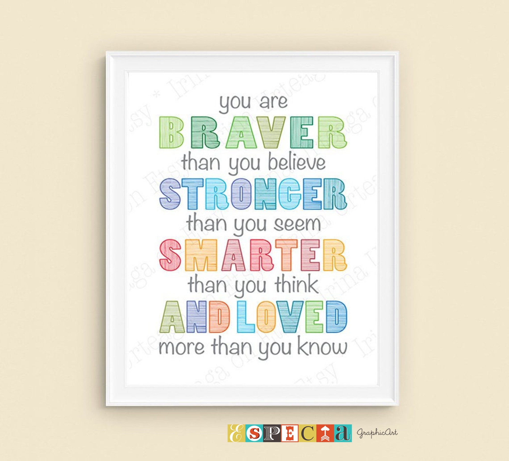You Are Braver Than You Believe, Stronger Than You Seem, Smarter Than ...